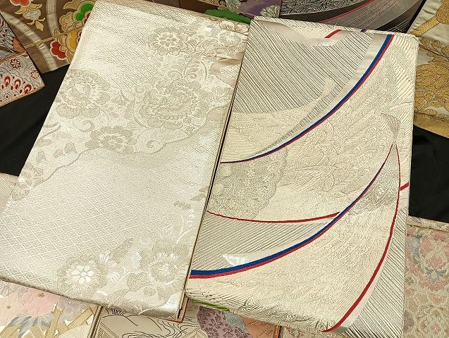 平和屋着物□袋帯 西陣 まとめて100点 鳳凰 孔雀羽 人物 蝶 更紗 花柄