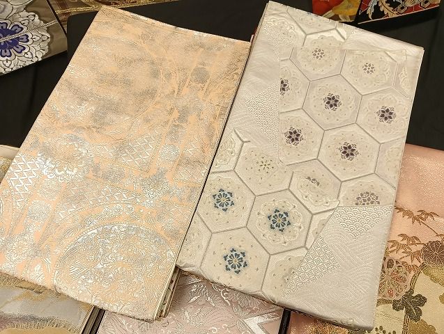 平和屋着物□袋帯 西陣 まとめて100点 向かい鳳凰 孔雀 蝶 更紗 花柄