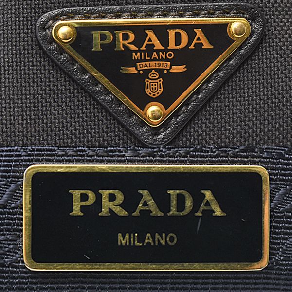 プラダ バッグ メンズ レディース ショルダーバッグ クロスボディバッグ キャンバス レザー ブラック 1BH089 PRADA 中古 - メルカリ