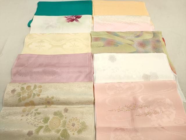 平和屋着物★和装小物　帯揚げ10枚セット　正絹　逸品　DAAZ1689xg 平和屋着物☆和装小物 帯揚げ10枚セット 正絹 逸品 DAAZ1568xg 平和屋着物