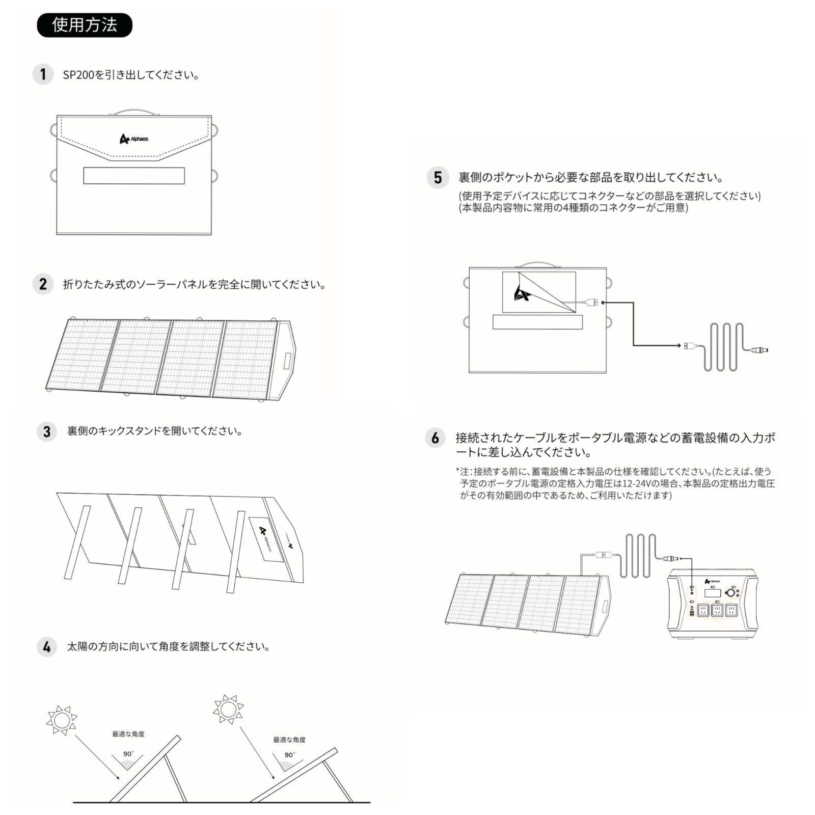 【とっつぁん様専用】一部地域除き送料無料！《新品未開封》ポータブル電源 AlphaESS「MINI SMILE」MS500 と ソーラーパネル ...