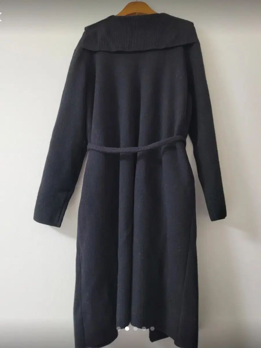 BCBG カシミア混ブレンド ブラック フード ロング カーディガン - メルカリ