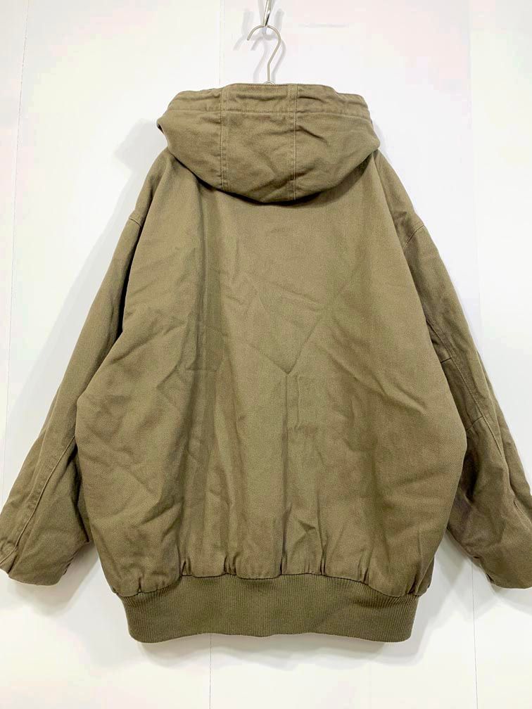 Java ジャバ 285534 定価7999円 キルティング コットン フード付き オーバーサイズ ブルゾン ジャケット sizeM/カーキ レディース - メルカリ