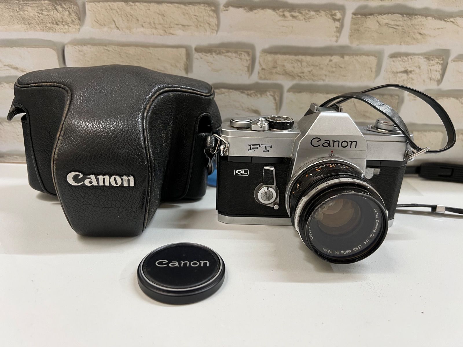 【O7-54】 Canon / キヤノン 一眼レフフィルムカメラ Canon FT QL 中古 - メルカリ
