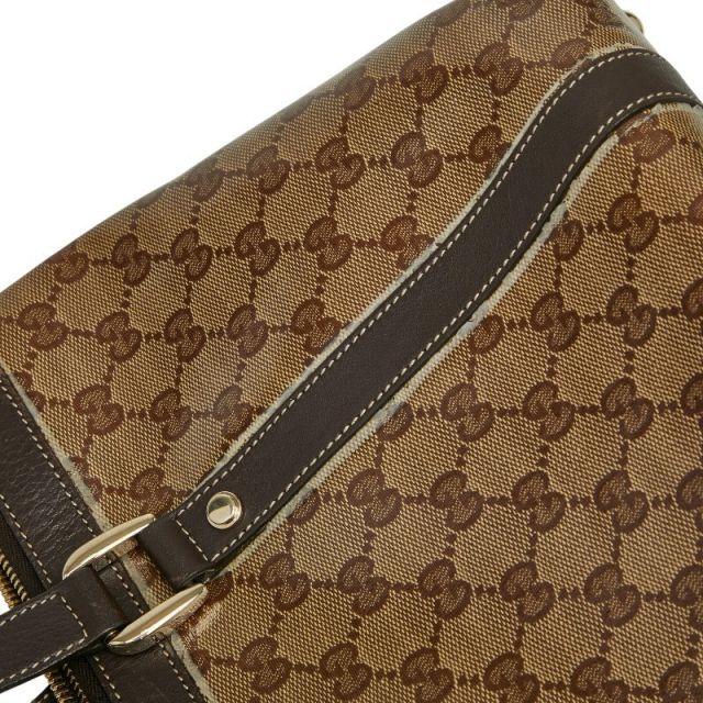 中古 グッチ GGクリスタル アビー トートバッグ 141470 ベージュ