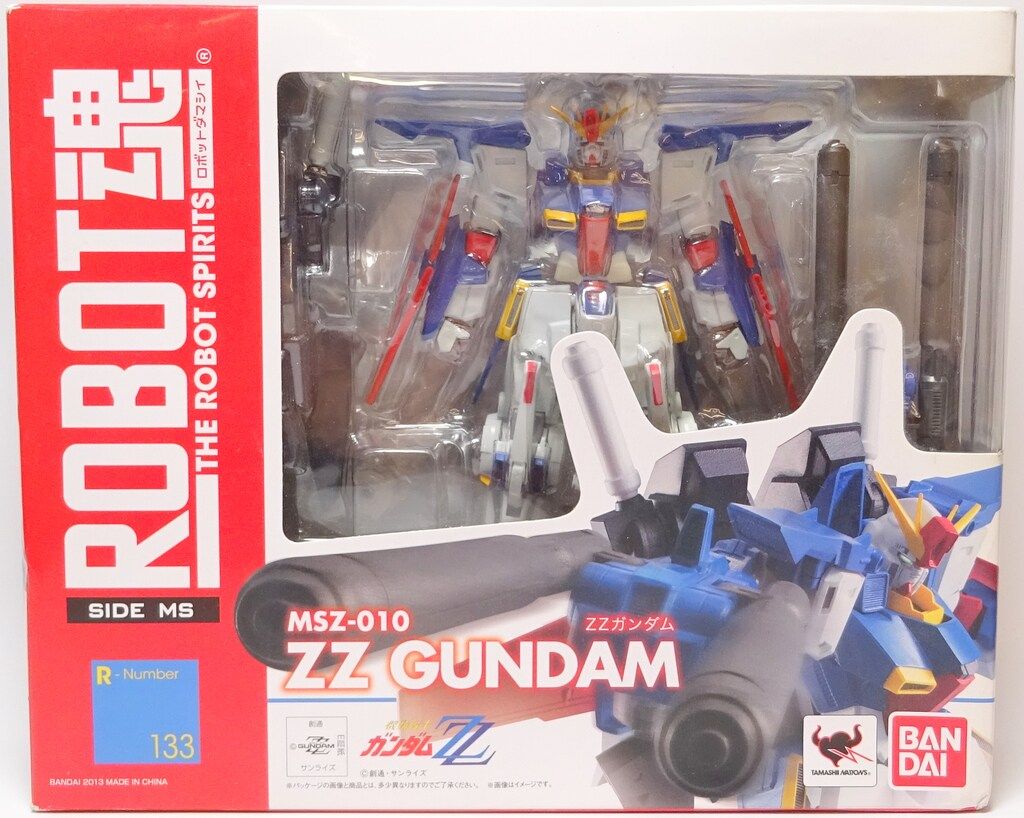 バンダイ 機動戦士ガンダムZZ ROBOT魂 ZZガンダム 133 - メルカリ