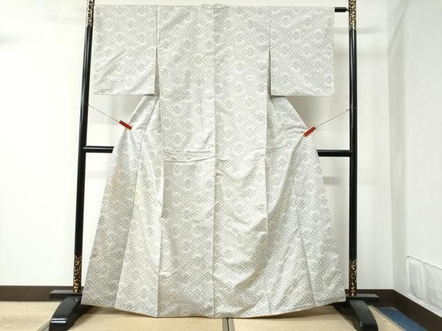 平和屋着物○本場村山大島紬 天井花文 正絹 逸品 CAAZ3535yc