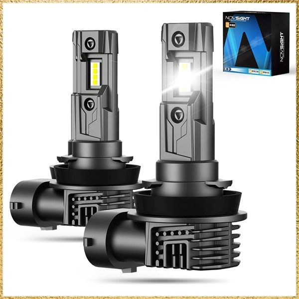 ☆彡送料無料でお届け☆彡Size:H11/H16/H9/H8(国産車対応) NOVSIGHT 【皓昼】シリーズ H11 LED ヘッドライト ...