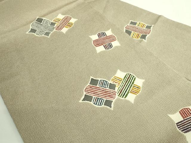 平和屋着物□極上 人間国宝 芹沢圭介一番弟子 下平清人 九寸名古屋帯