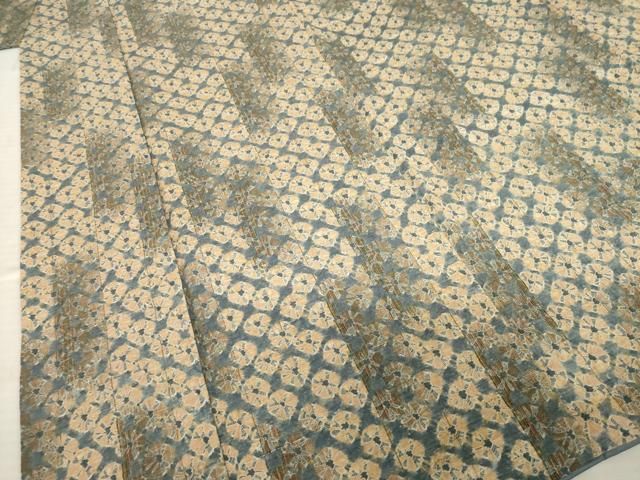 平和屋着物○上質な紬 衣華絞り 証紙付き 正絹 逸品 AABD1087ck - メルカリ