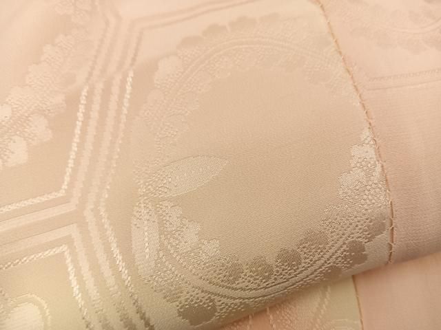 平和屋着物○振袖用長襦袢 無双仕立て 草花文 暈し染め 正絹 逸品