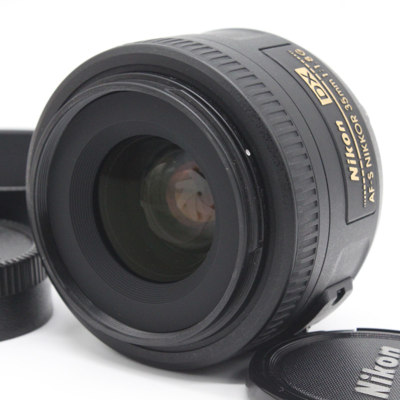 嬉しいフード付き！ 美品 Nikon AF-S DX NIKKOR 35mm f/1.8G - メルカリ