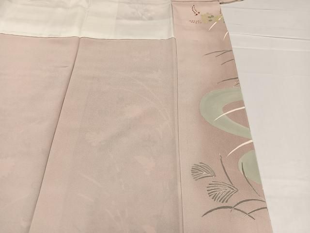 平和屋着物○本加賀友禅作家 村上堅正 色留袖 秋の色種 草花文 正絹