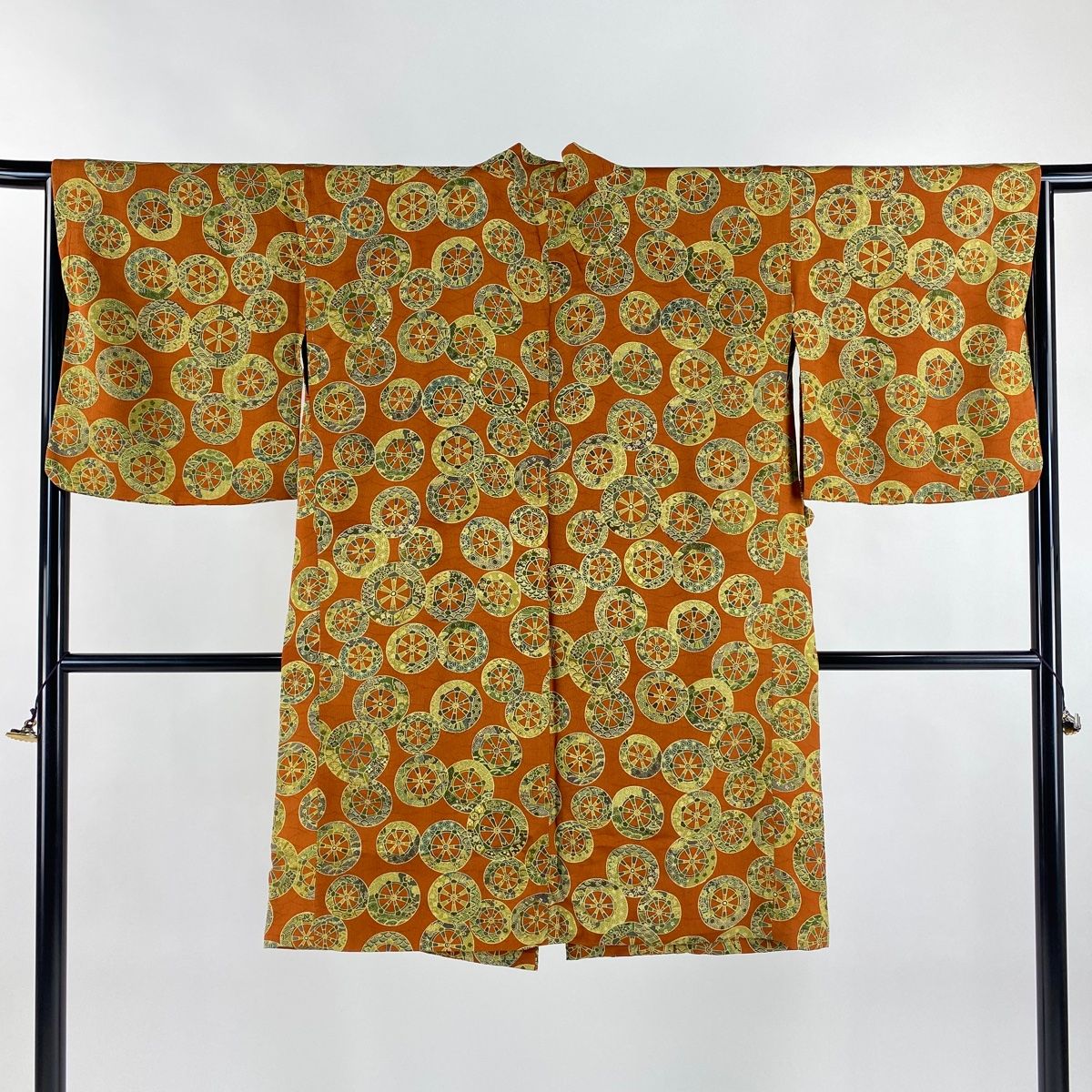 平和屋着物□極上 アトリエ縁 龍庵 代表作家 児島 健司 道中着 ロング