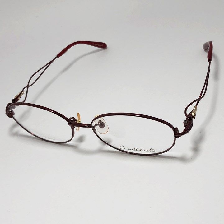 la millefeuille ] ラ・ミルフィーユ MLF152-1 53mmサイズ 超軽量 眼鏡