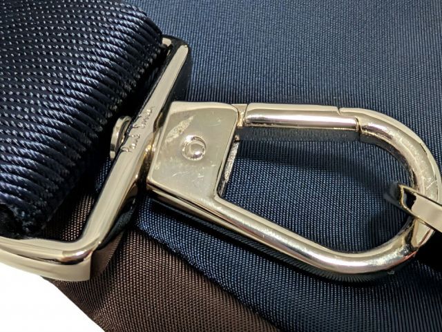 ポールスミス ショルダーバッグ ボディバッグ クロスボディ 紺