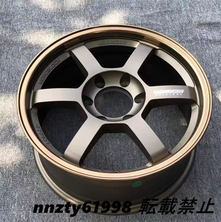 18インチ TE37 ホイール 4本セット 対応車種：Maxus G10 / トヨタ ハイエース / プラド / ランドクルーザー 200 ...