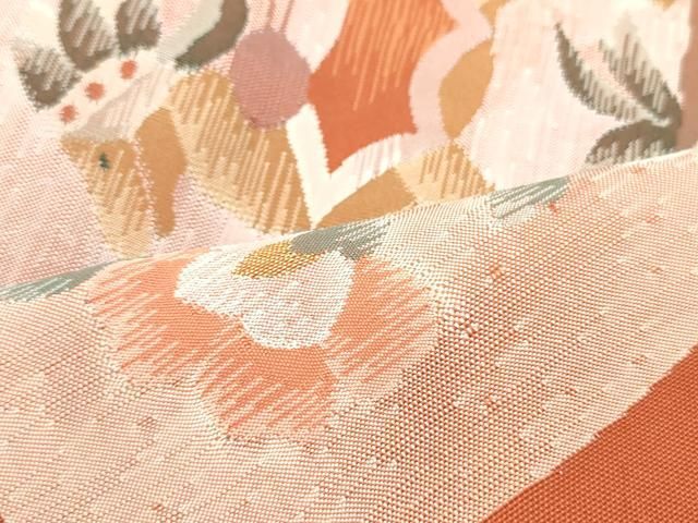 平和屋着物○スリーシーズン 春夏秋 つけ帯 すくい織 束ね熨斗文