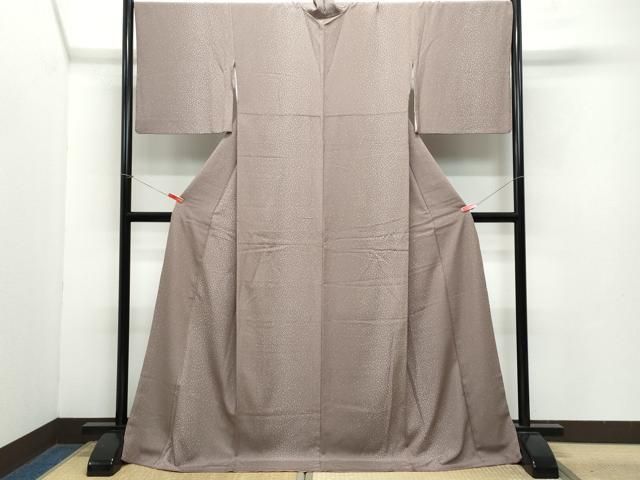 平和屋着物▽上質な小紋　単衣　霞文　正絹　逸品　AABC3771fy 平和屋着物○上質な小紋 霞文 ロング丈 正絹 逸品 CAAZ8361vf - メルカリ