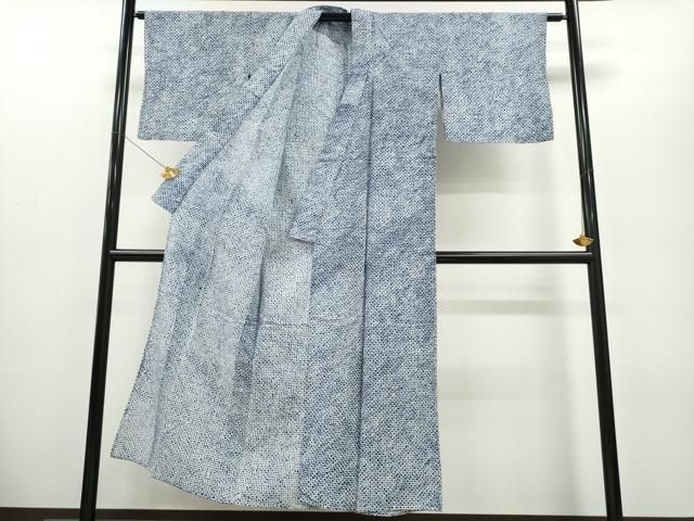 平和屋 着物 夏物 男性 浴衣 有松鳴海絞り 綿麻 平和屋着物∴夏物