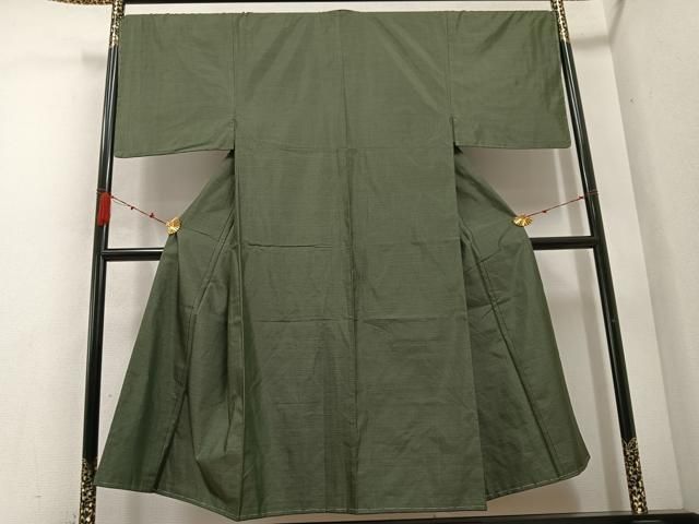 平和屋着物○男性 本場村山大島紬 アンサンブル 亀甲絣 正絹 逸品