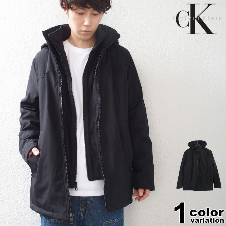 Calvin Klein カルバンクライン 中綿ジャケット Rip Stop Hooded