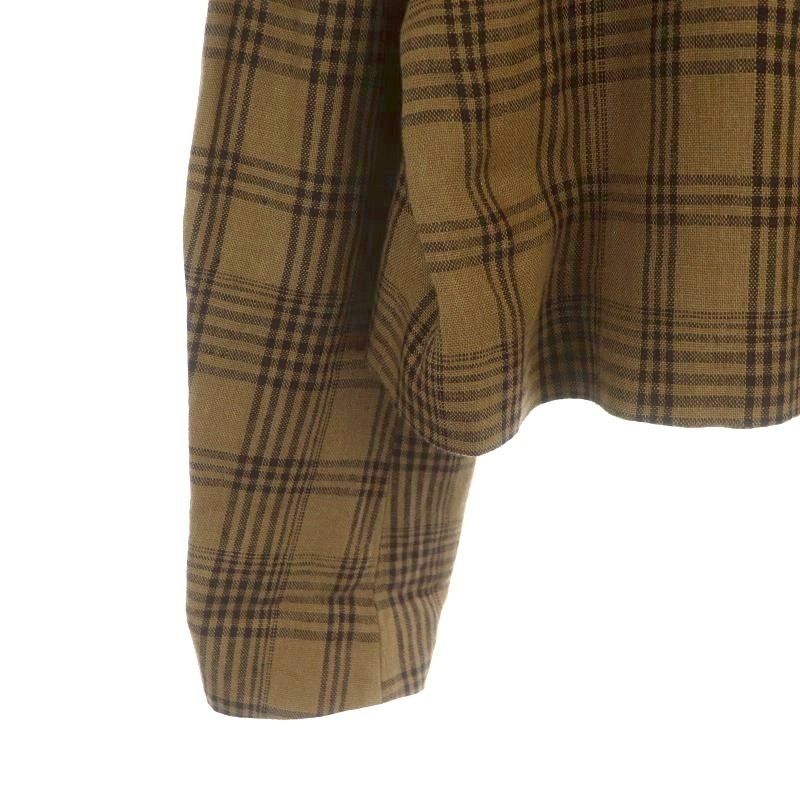 クリスタセヤ CristaSeya 23SS LINEN COLLARLESS CROPPED JACKET