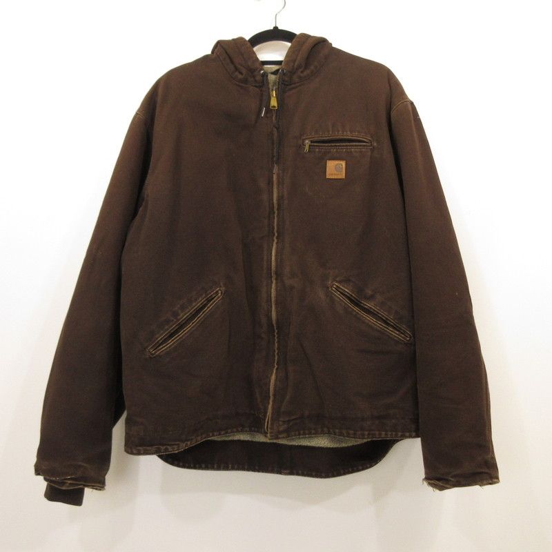 【姫路東店】 中古 Carhartt | カーハート その他アウター J141 DKB ブラウン サイズ：XL 【93】 - メルカリ