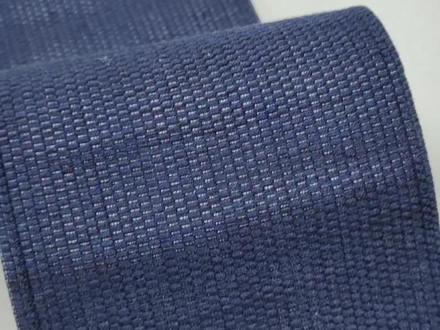 平和屋着物○男性 本場筑前博多織 角帯 霞文 村田金平作 証紙付き