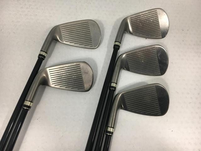 返品OK 【中古ゴルフクラブ】(5本セット)プロギア NEW egg フォージド