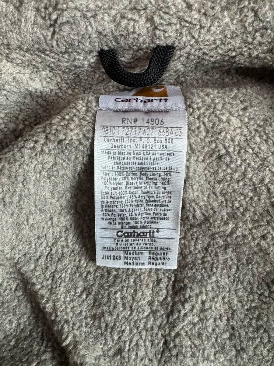カーハート シエラ j141 dkb large - メルカリ