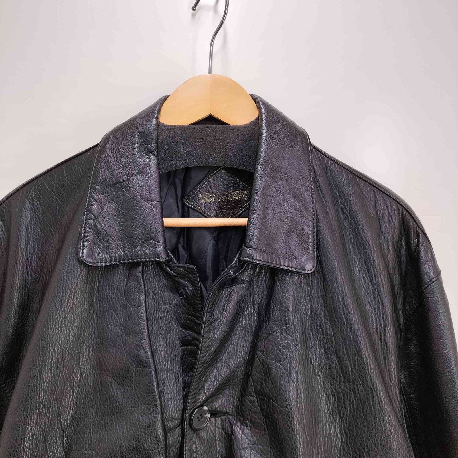 ユーズドフルギ USED古着 レザーカーコート メンズ 表記無 - メルカリ
