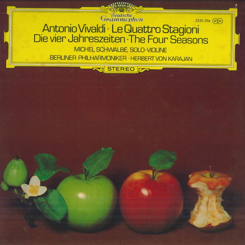 独LP Michel Schwalbe, Berliner Phil Antonio Vivaldi Le Quattro Stagioni ...