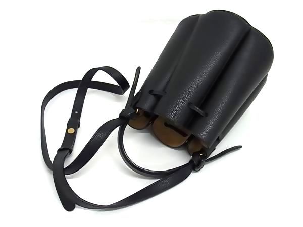 □美品□ POLENE ポレーヌ カヌレバッグ レザー 2WAY クロスボディ