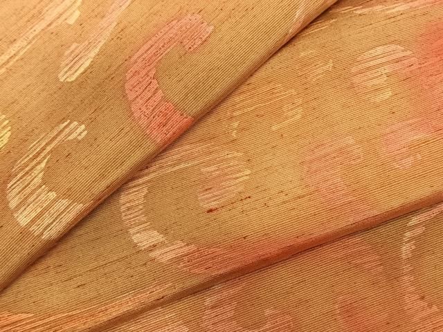 平和屋着物○上質な紬 立波文 正絹 逸品 未使用 AABD0585fy