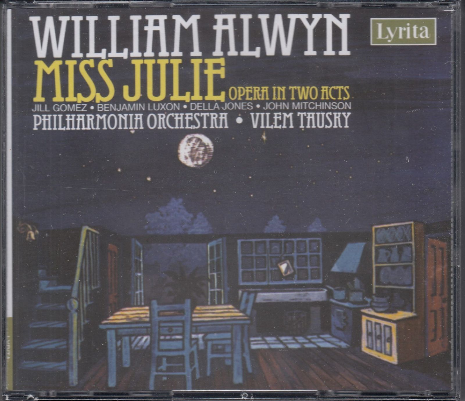 [2CD/Lyrita]ウィリアム・オルウィン(1905-1985):歌劇「ミス・ジュリー」/ジル・ゴメス(s)&ベンジャミン・ルクソン(br ...