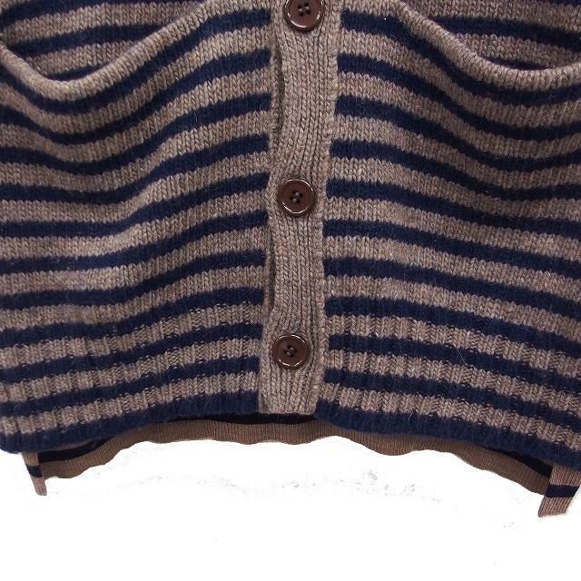 アンダーカバー UNDERCOVER 11AW ワンポイント刺繍 ボーダー ロング