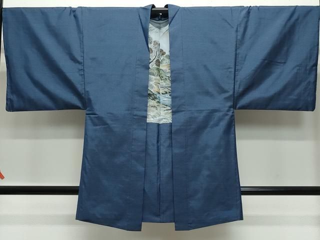 平和屋着物○男性 本場大島紬 アンサンブル 吉祥文 正絹 逸品