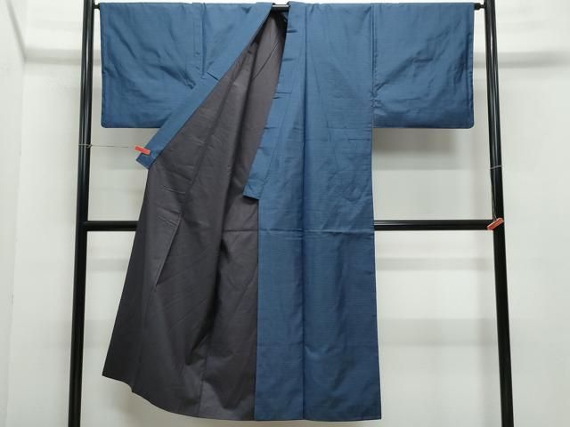 平和屋着物○男性 本場大島紬 アンサンブル 吉祥文 正絹 逸品