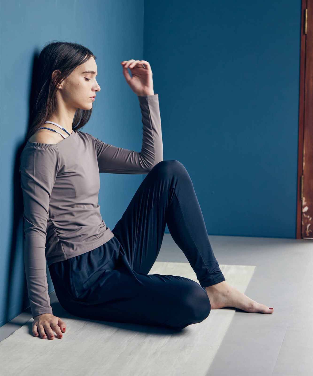 新品 ジュリエ ヨガ julier ヨガウェア トップス 長袖tシャツ