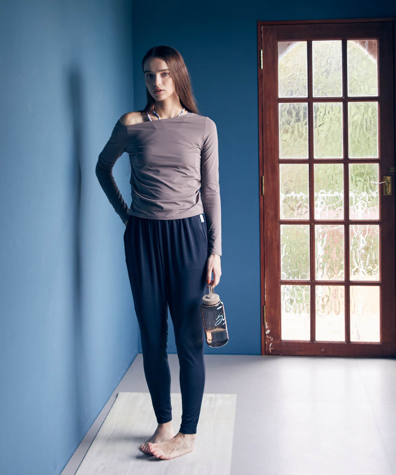 新品 ジュリエ ヨガ julier ヨガウェア トップス 長袖tシャツ