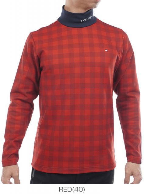 種類15：NVY(30)/M トミーヒルフィガー シグネチャーリブ モックネック