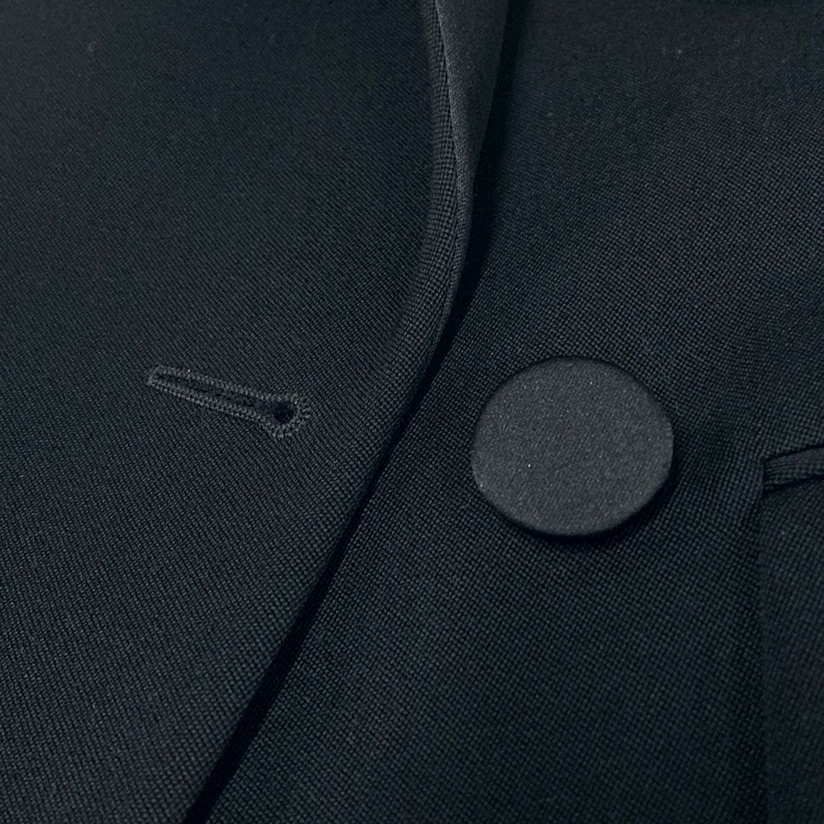 SAINT LAURENT PARIS(サンローランパリ) コート サイズ46 XL メンズ - 776493 黒 長袖/秋/冬 ウール - メルカリ