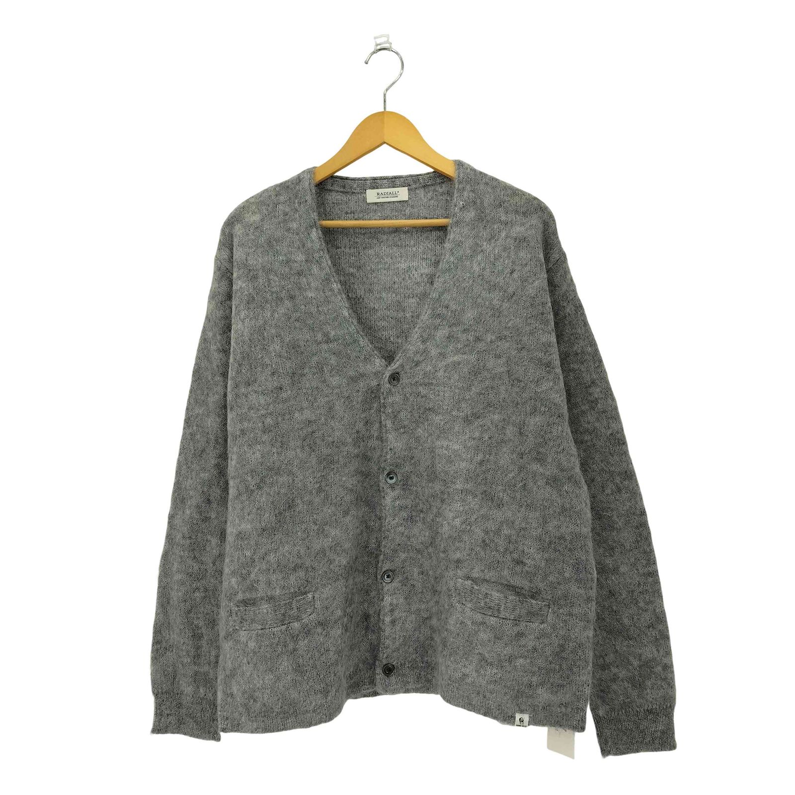 ラディアル RADIALL ERCOL CARDIGAN SWEATER L/S アーコール モヘヤ混 カーディガン メンズ M - メルカリ