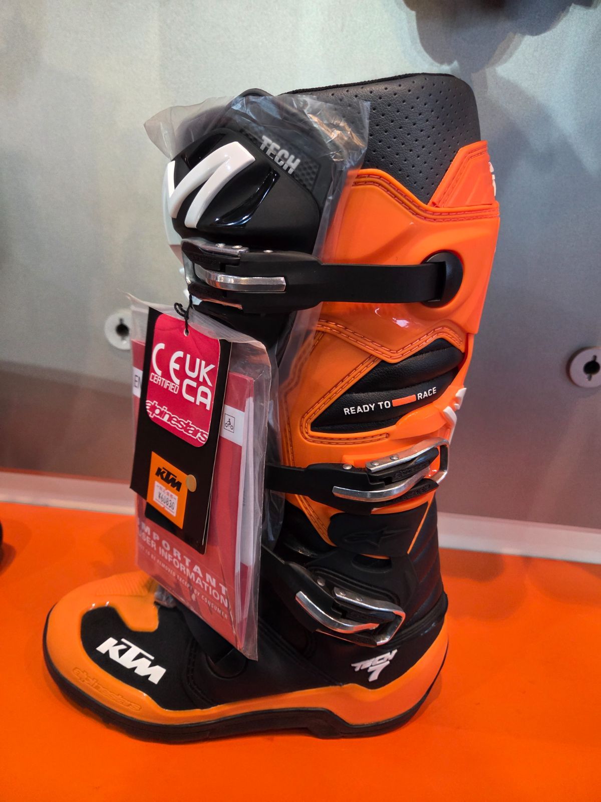 【KTM 正規品】TECH 7 EXC BOOTS KTMエンデューロブーツ・Alpinestars ・アルパインスターズ・オフロードブーツ ...