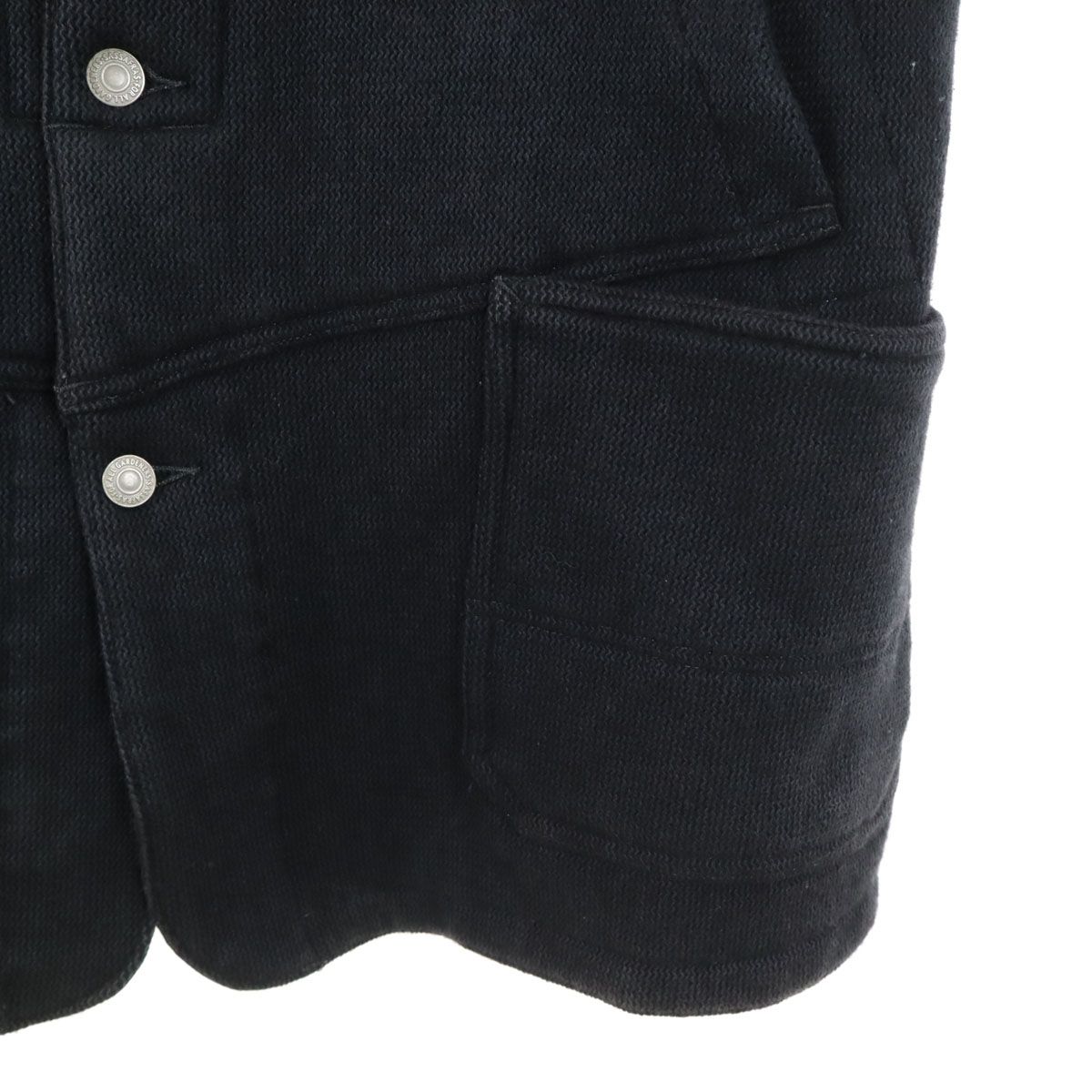 SASAFRAS ササフラス 日本製 カバーオール M ブラック系 ジャケット メンズ SASAFRAS ササフラス 日本製 カバーオール M ブラック系 ジャケット