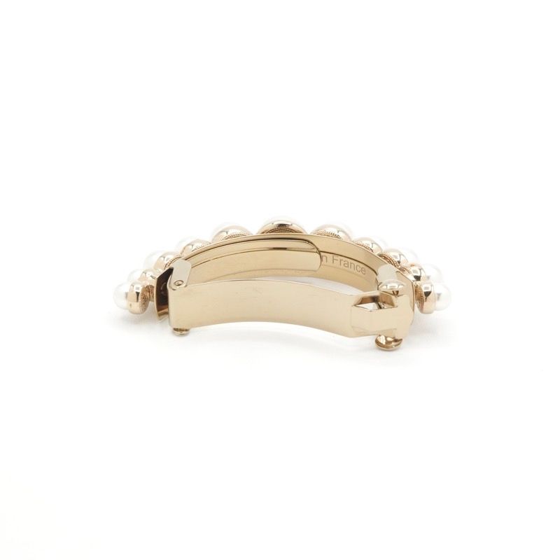 シャネル CHANEL ヘアアクセサリー ゴールド ココマーク バレッタ ヘアクリップ ラインストーン シャネル CHANEL ヘアアクセサリー ゴールド ココマーク バレッタ ヘア