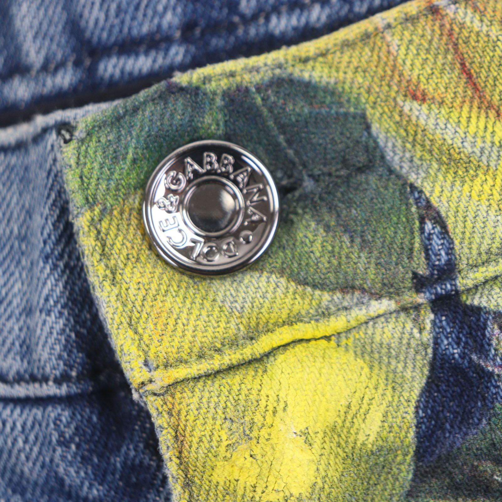 極美品▽DOLCE&GABBANA ドルチェ＆ガッバーナ LOOSE 黒タグ フローラル