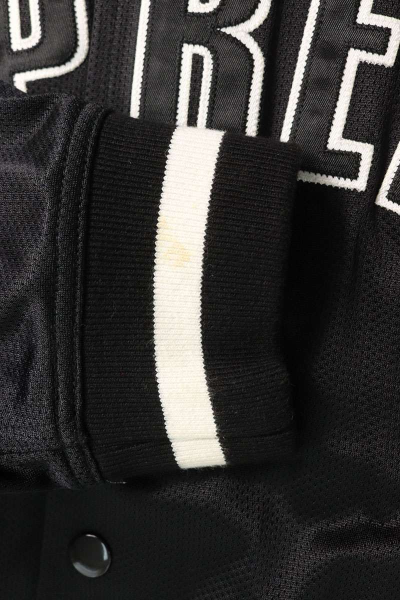 シュプリーム 15SS Mesh Varsity Jacket アーチロゴメッシュバーシティ