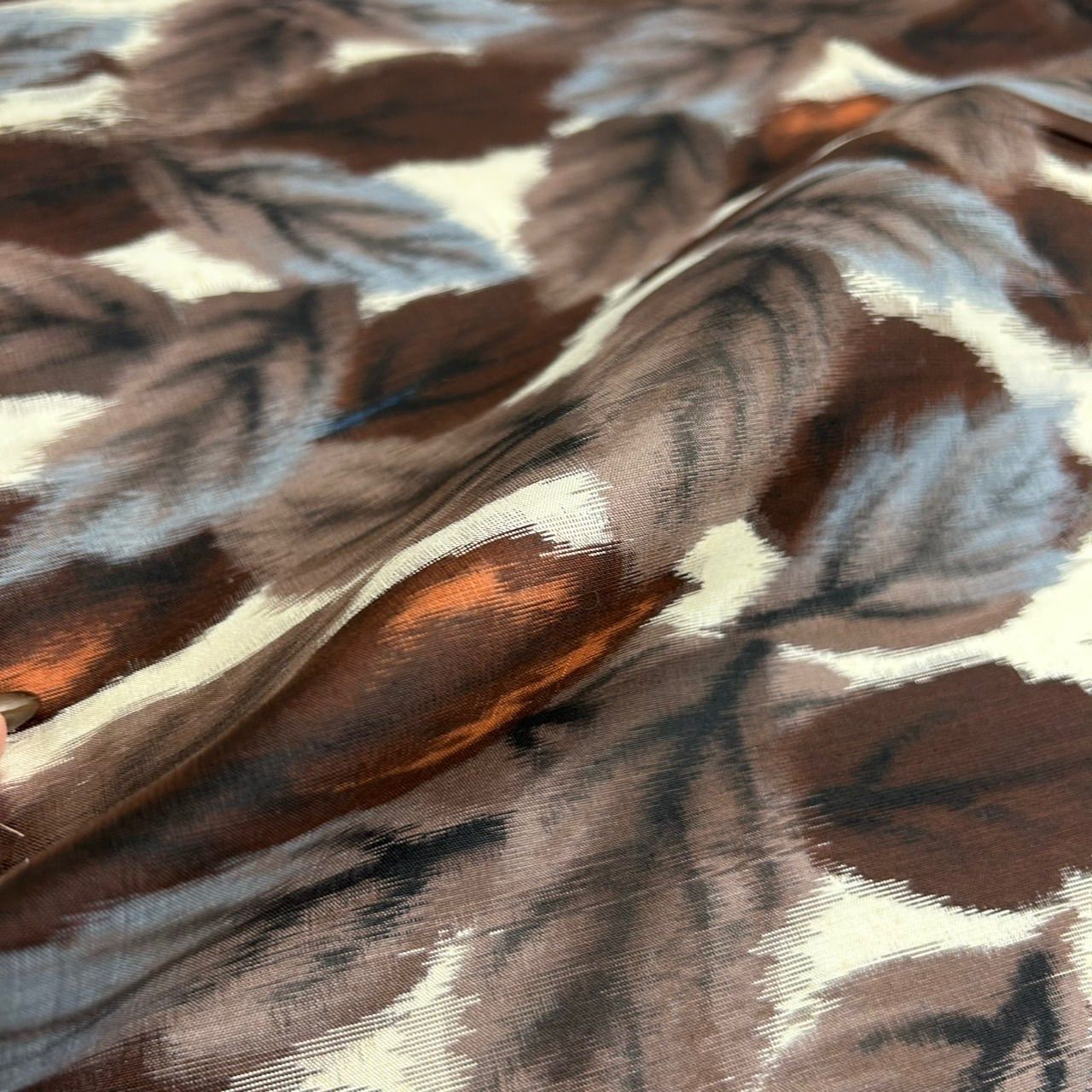 アンティーク長羽織 銘仙 可愛い葉っぱ 正絹 MK-1750 - メルカリ